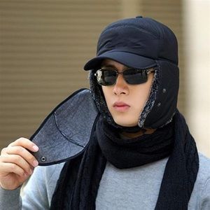 Hats | Accessories | Mens Winter Warm Facemask Cap 3 In Bomber Hat With ...